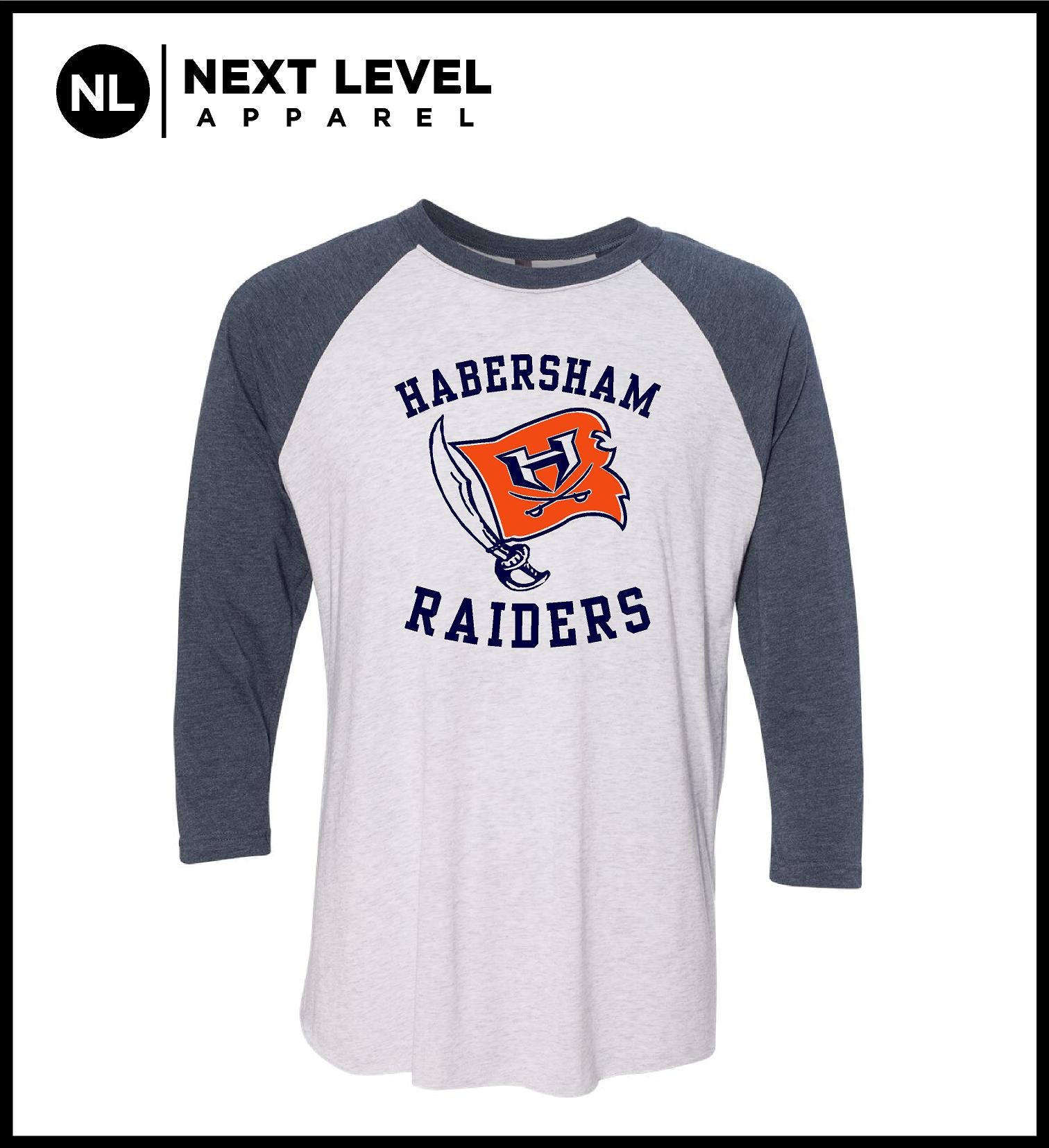 Next Level Tri Blend Raglan 01 – North GA Ink
